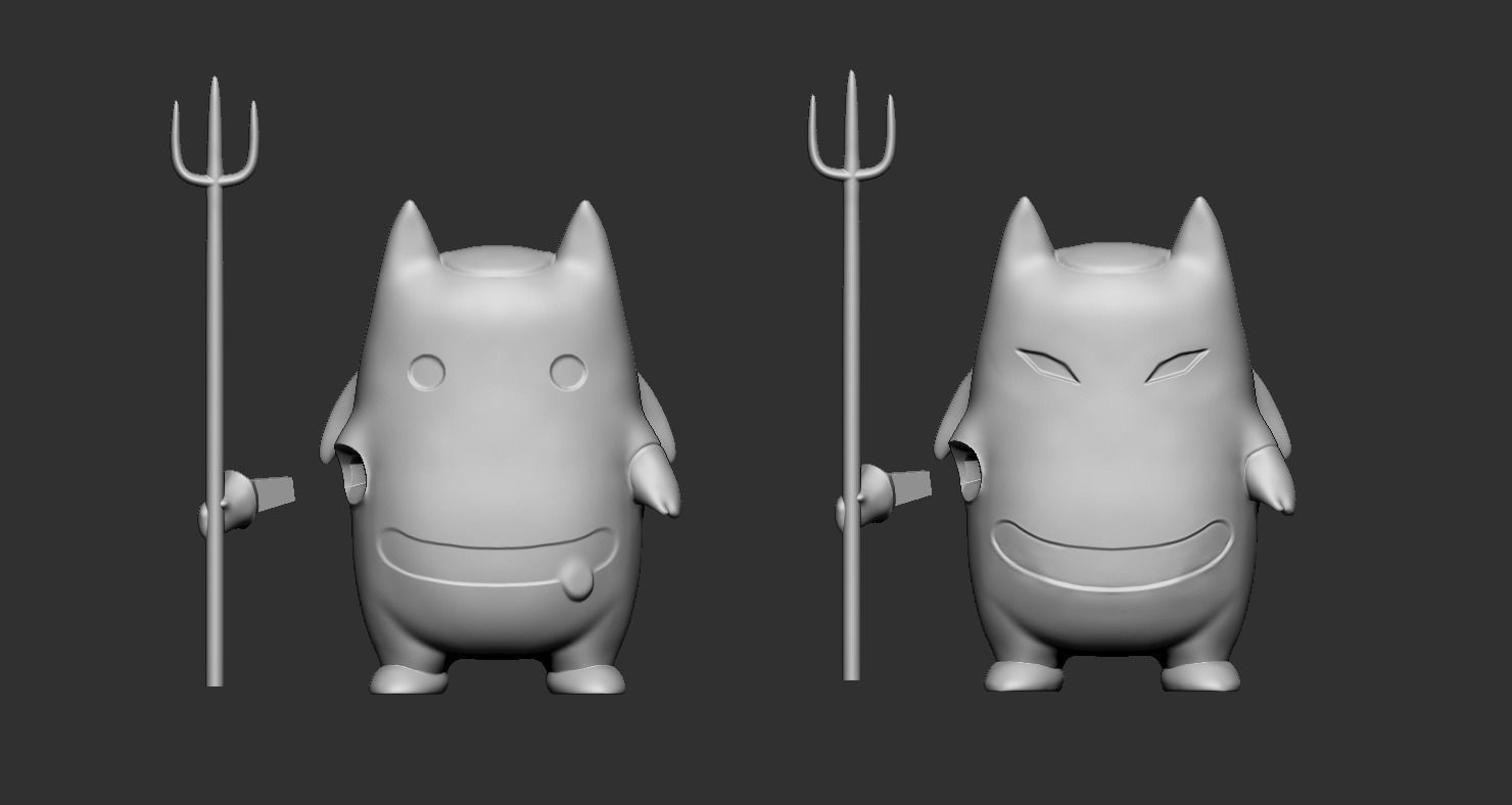 Devil STL for 3DPrint 3D model 3D printable | CGTrader