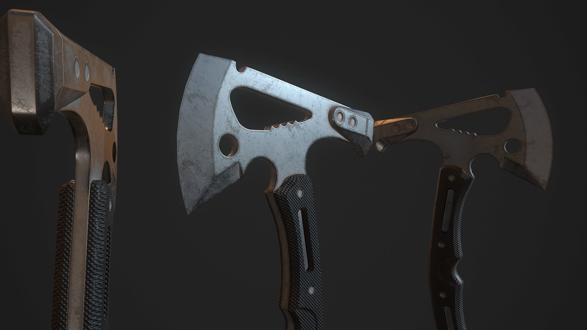 3D model Modern Axe 01 VR / AR / low-poly | CGTrader