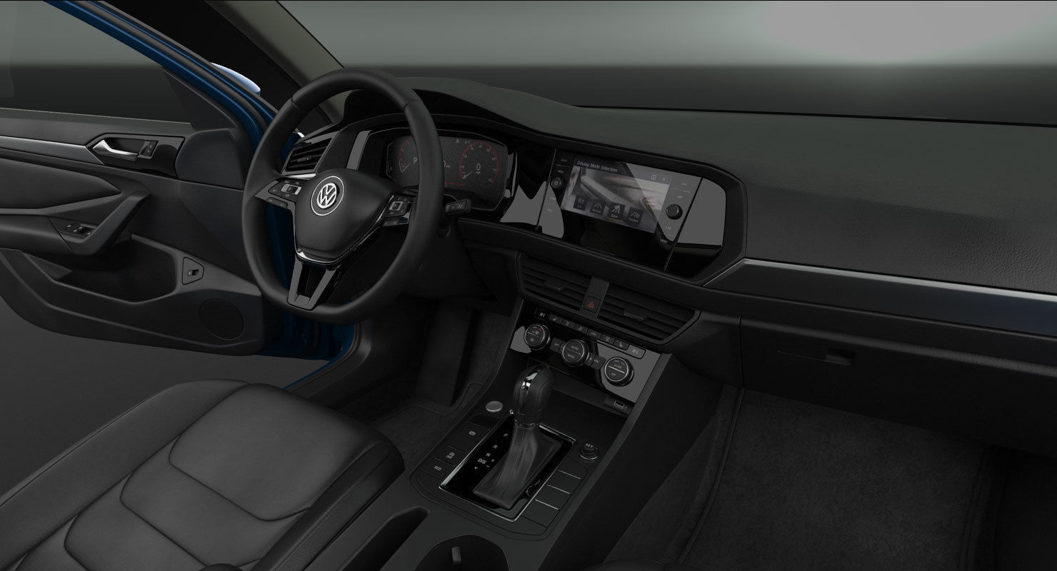 Volkswagen Jetta Sel 2019 Detailed Interior 3D model | CGTrader