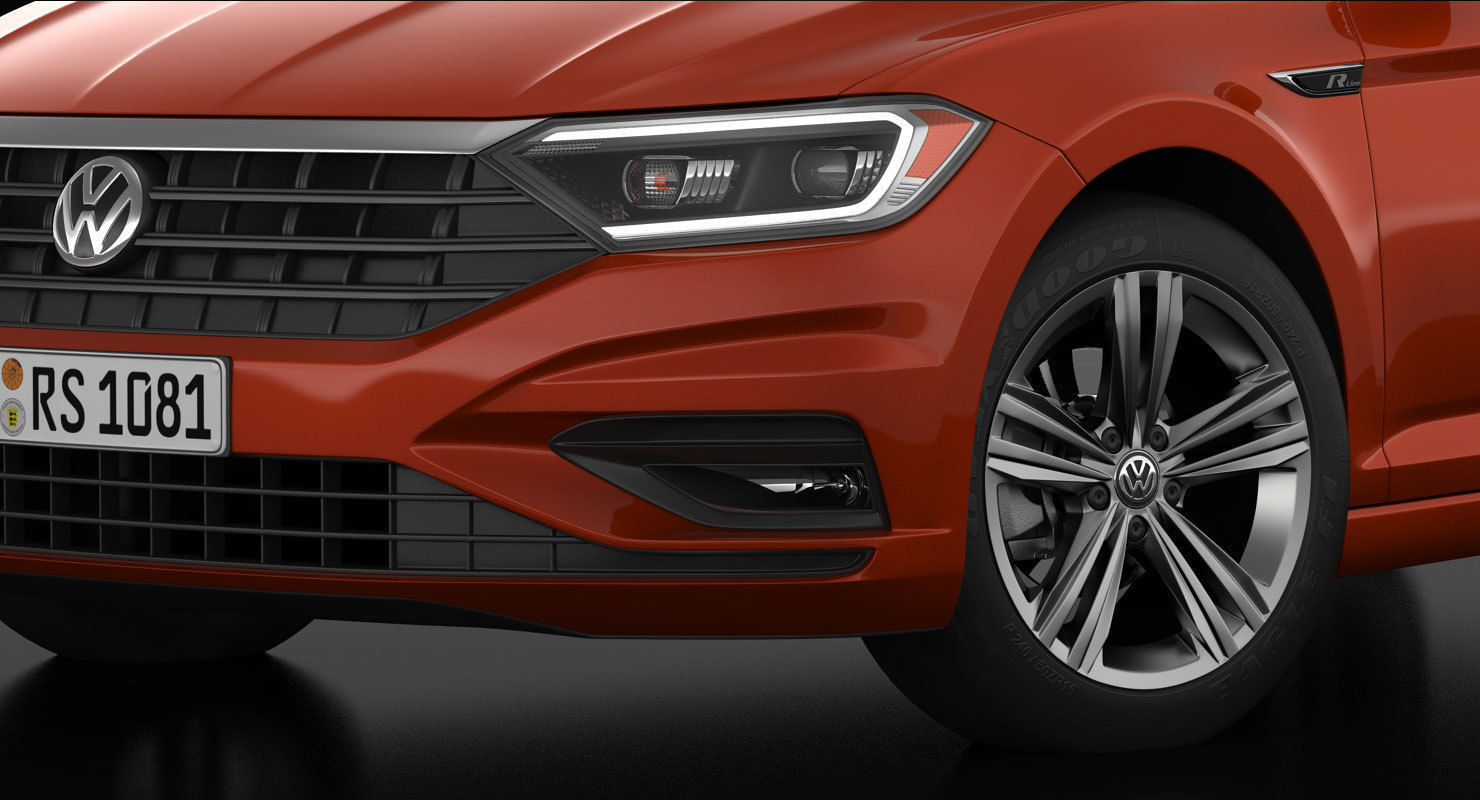 Volkswagen Jetta R-Line 2019 Detailed Interior 3D model | CGTrader
