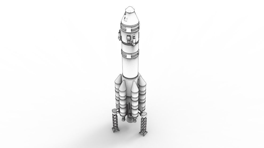 KSP Kerbal X Spaceship 3D model 3D printable | CGTrader