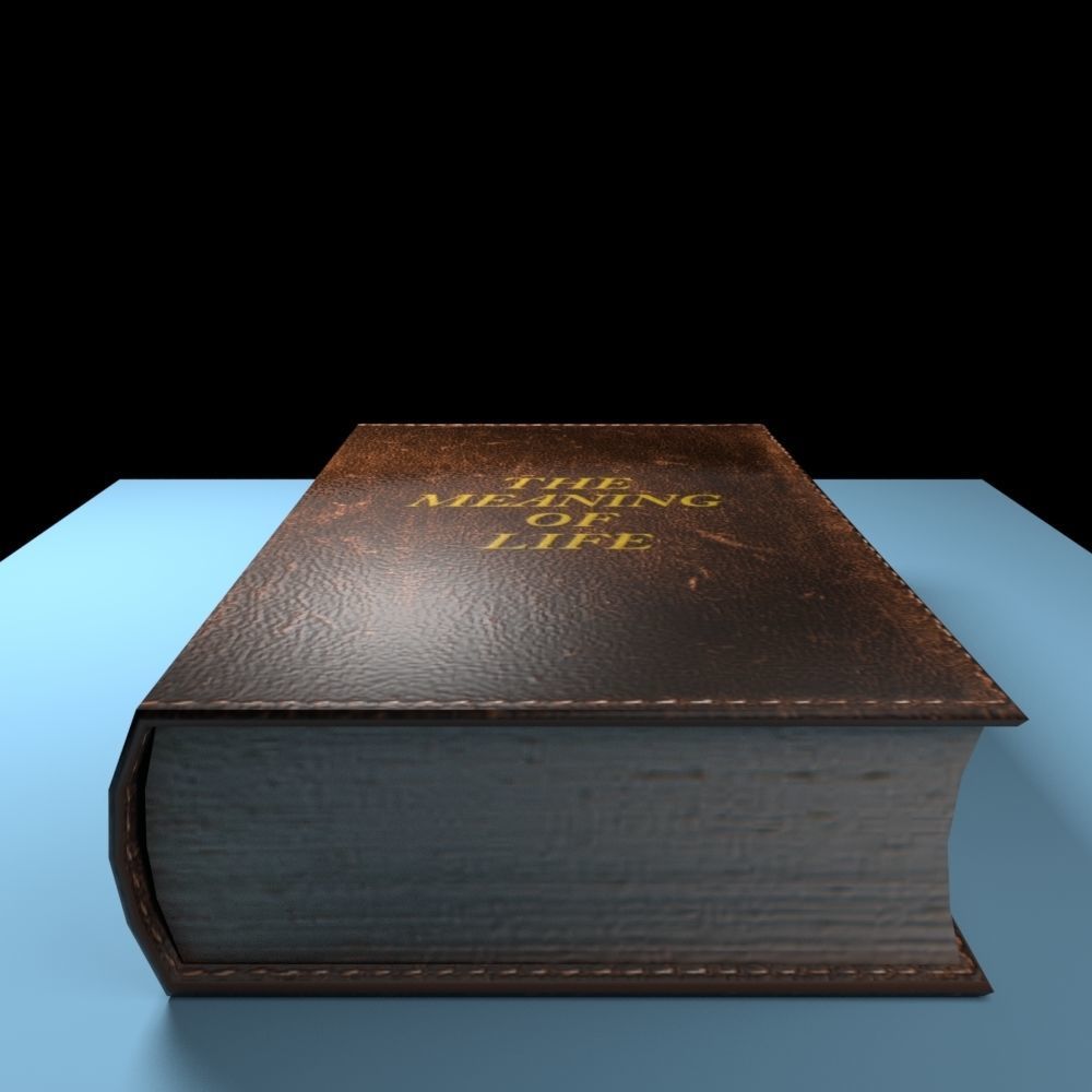 Book closed and opened free VR / AR / low-poly 3D model | CGTrader