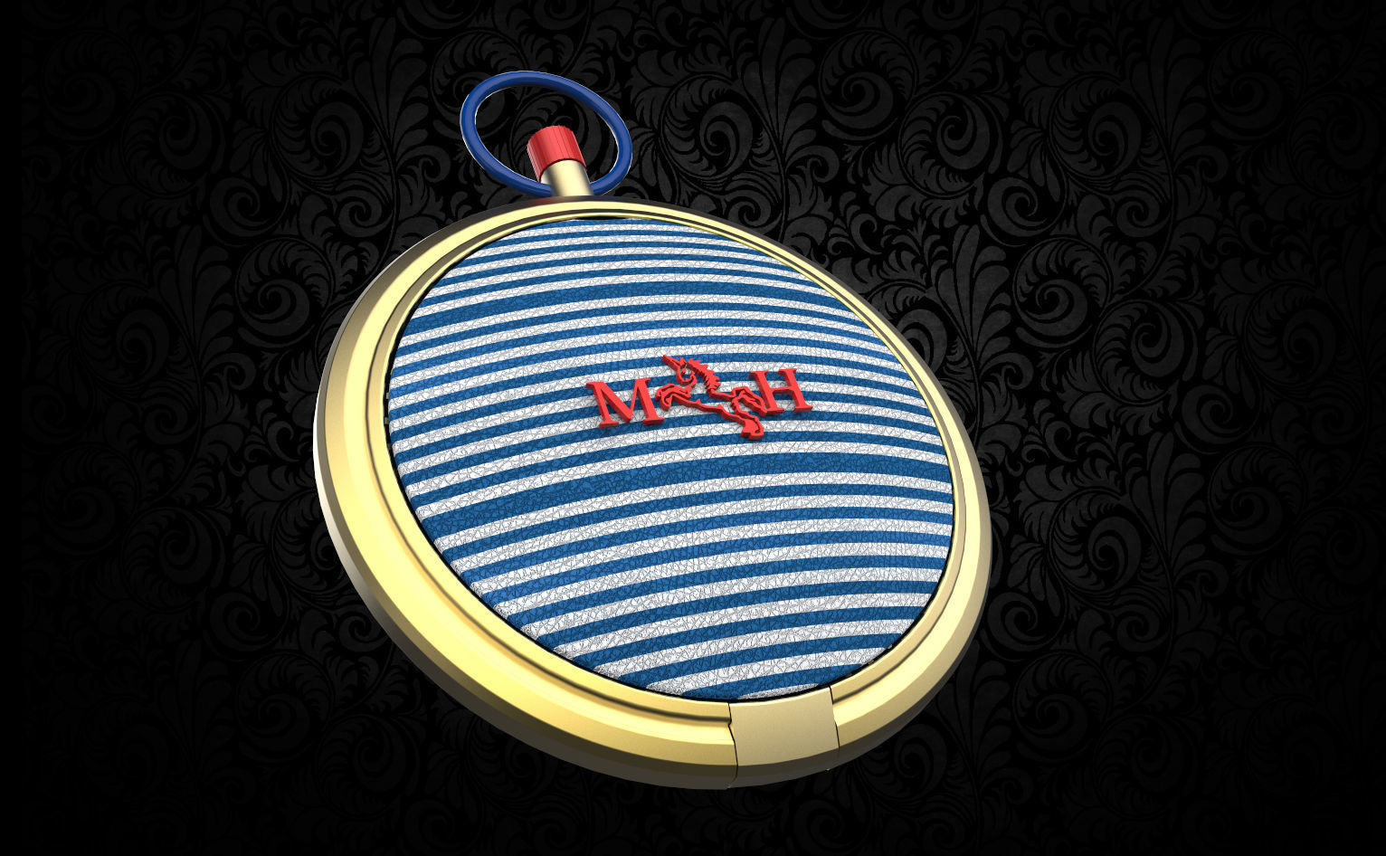 Ka clock 3D model | CGTrader