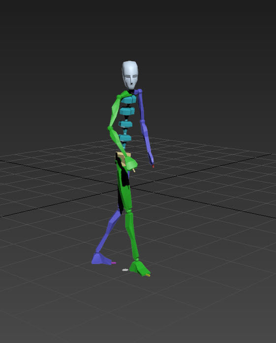 catwalk test free 3D model animated rigged | CGTrader