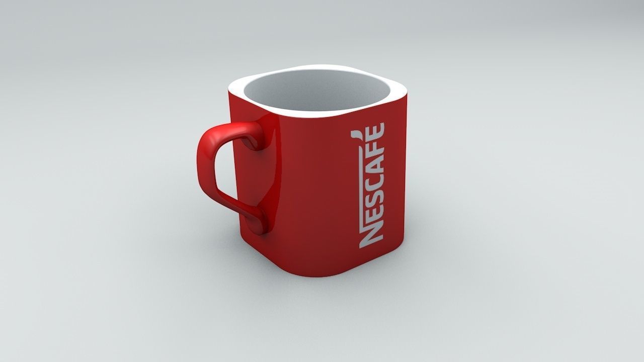 3D model Nescafe Coffee Mug VR / AR / low-poly | CGTrader