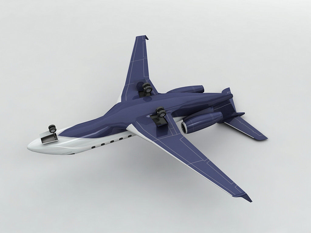 3D model Embraer Legacy 500 Aircraft VR / AR / low-poly | CGTrader