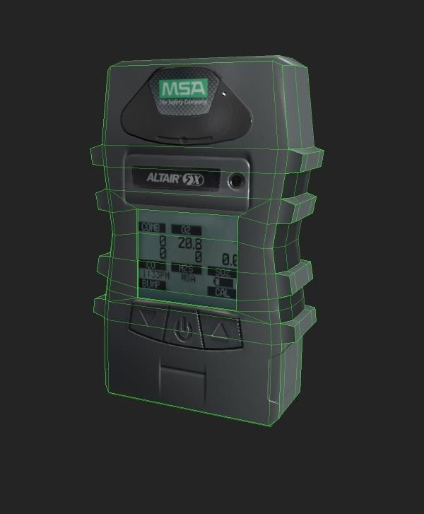 3D model Gas Detector VR / AR / low-poly | CGTrader
