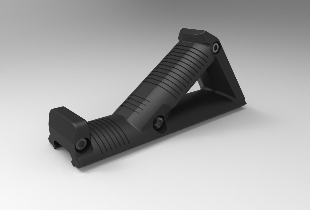 Magpul AFG Foregrip 3D model | CGTrader