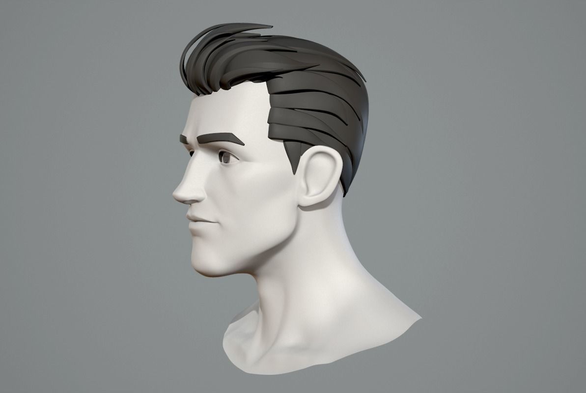 Cartoon character base mesh 3D model | CGTrader