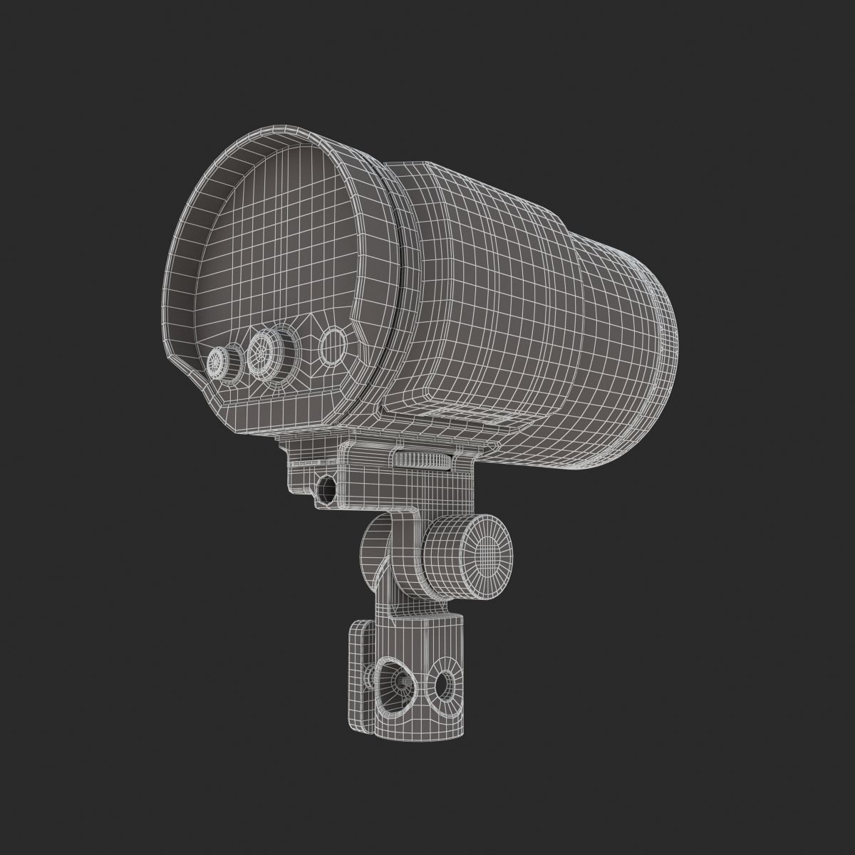 Camera Flash Head 3D model | CGTrader