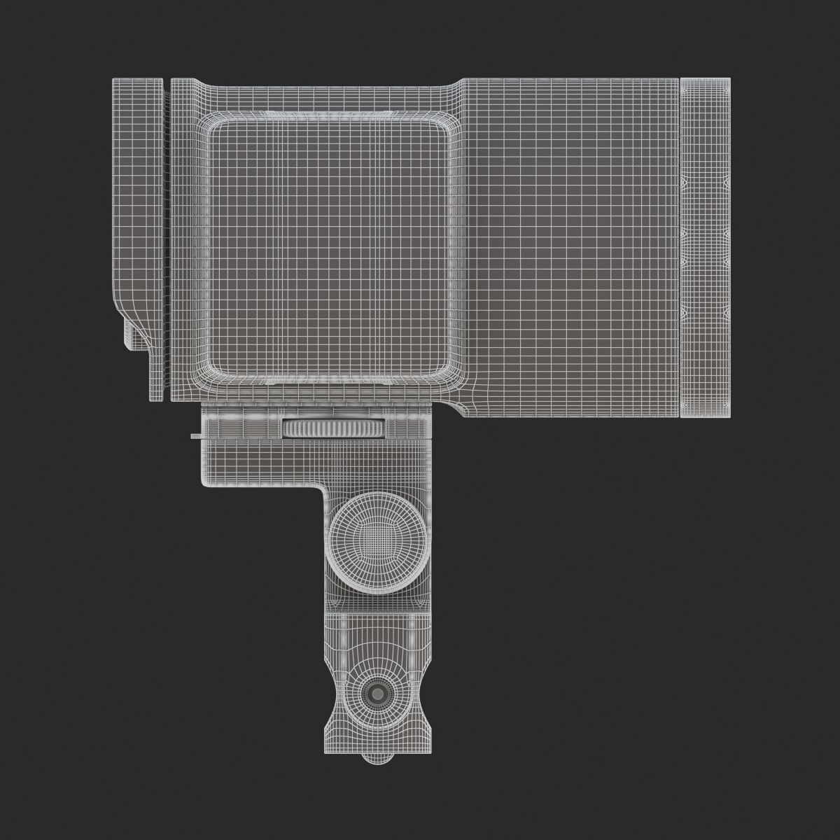 Camera Flash Head 3D model | CGTrader