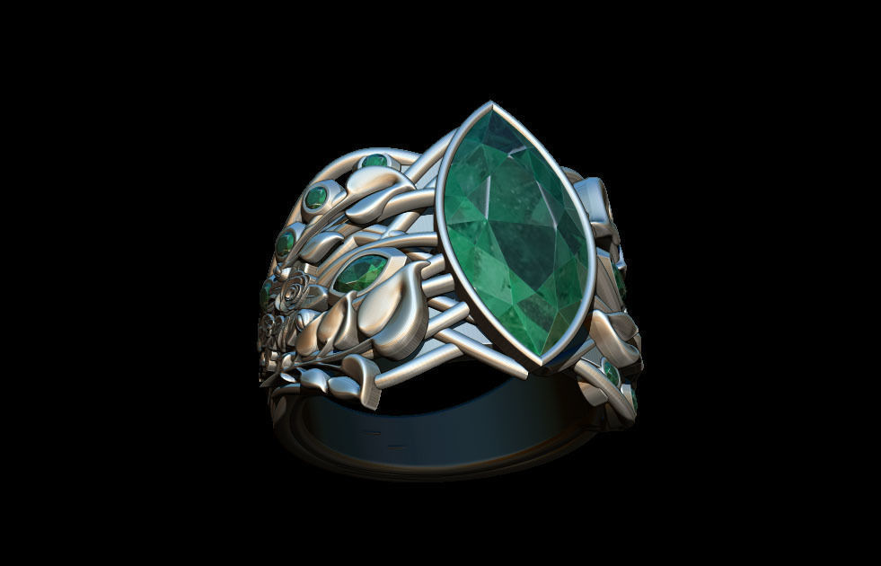 tree ring model 3D model | CGTrader