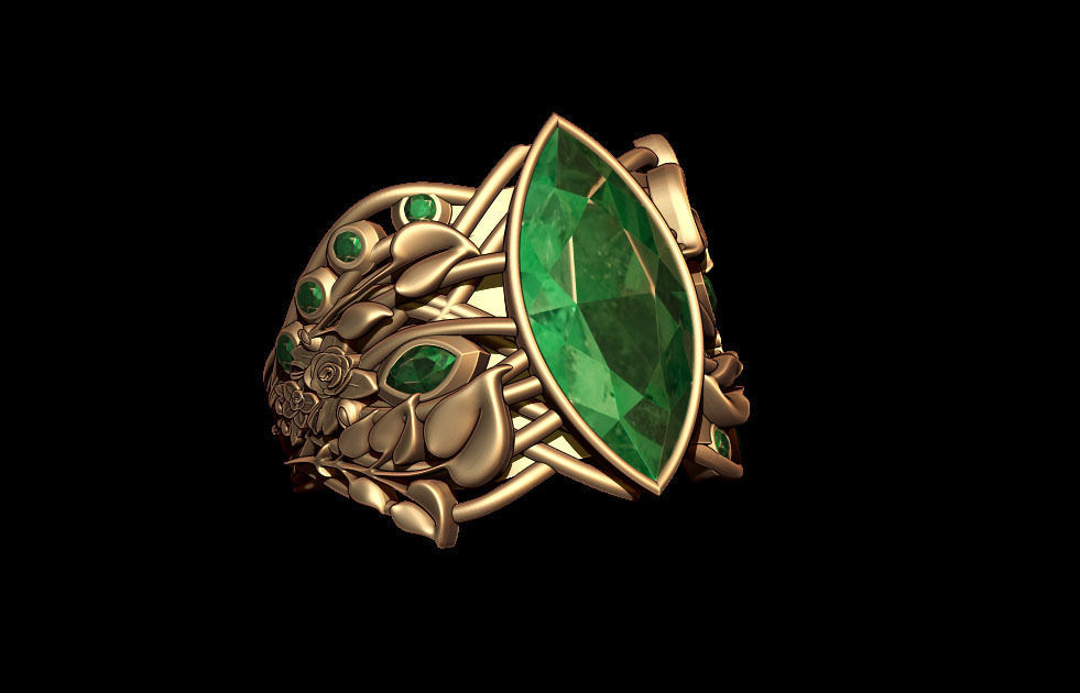 tree ring model 3D model | CGTrader