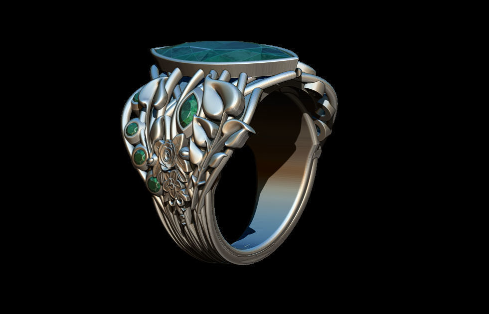 tree ring model 3D model | CGTrader