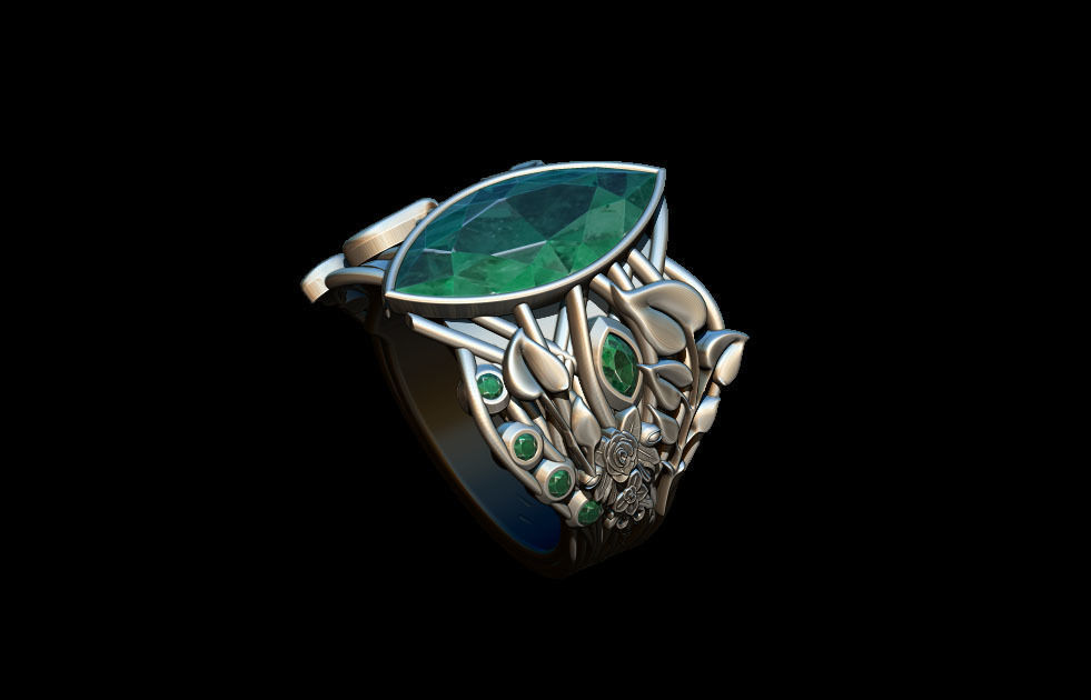 tree ring model 3D model | CGTrader