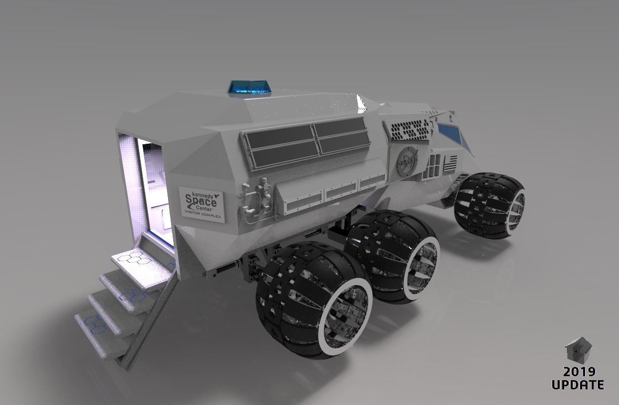 NASA Mars Rover Concept 3D model | CGTrader