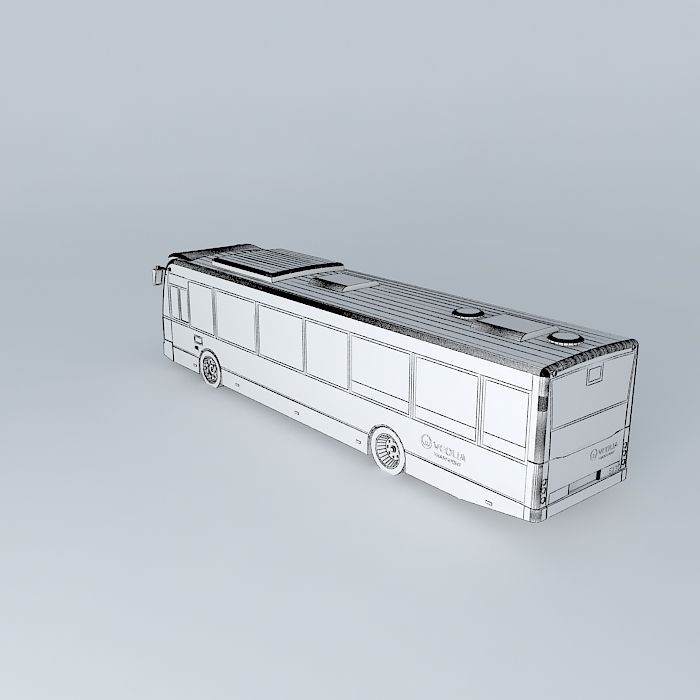 VDL Berkhof - Ambassador 200 / Veolia Livery free 3D model | CGTrader