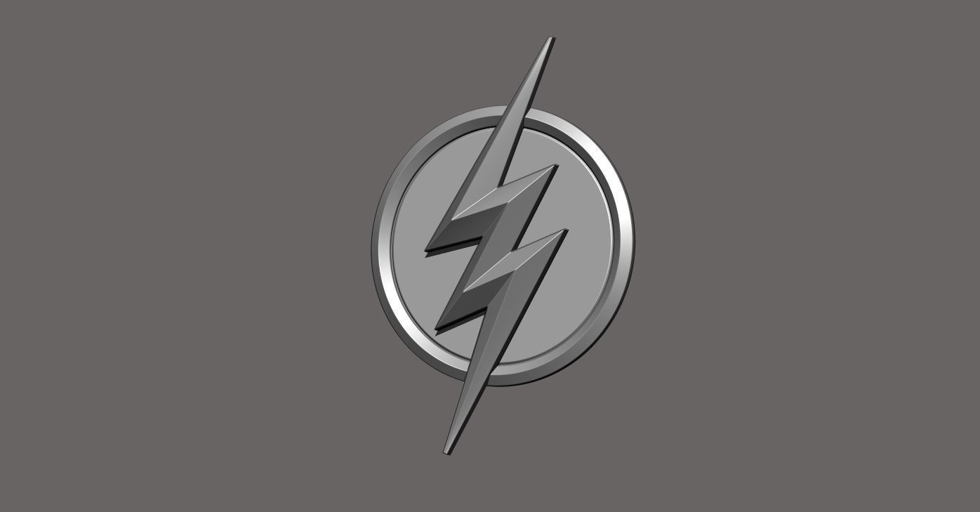 Logo Flash 3D print 3D model 3D printable | CGTrader