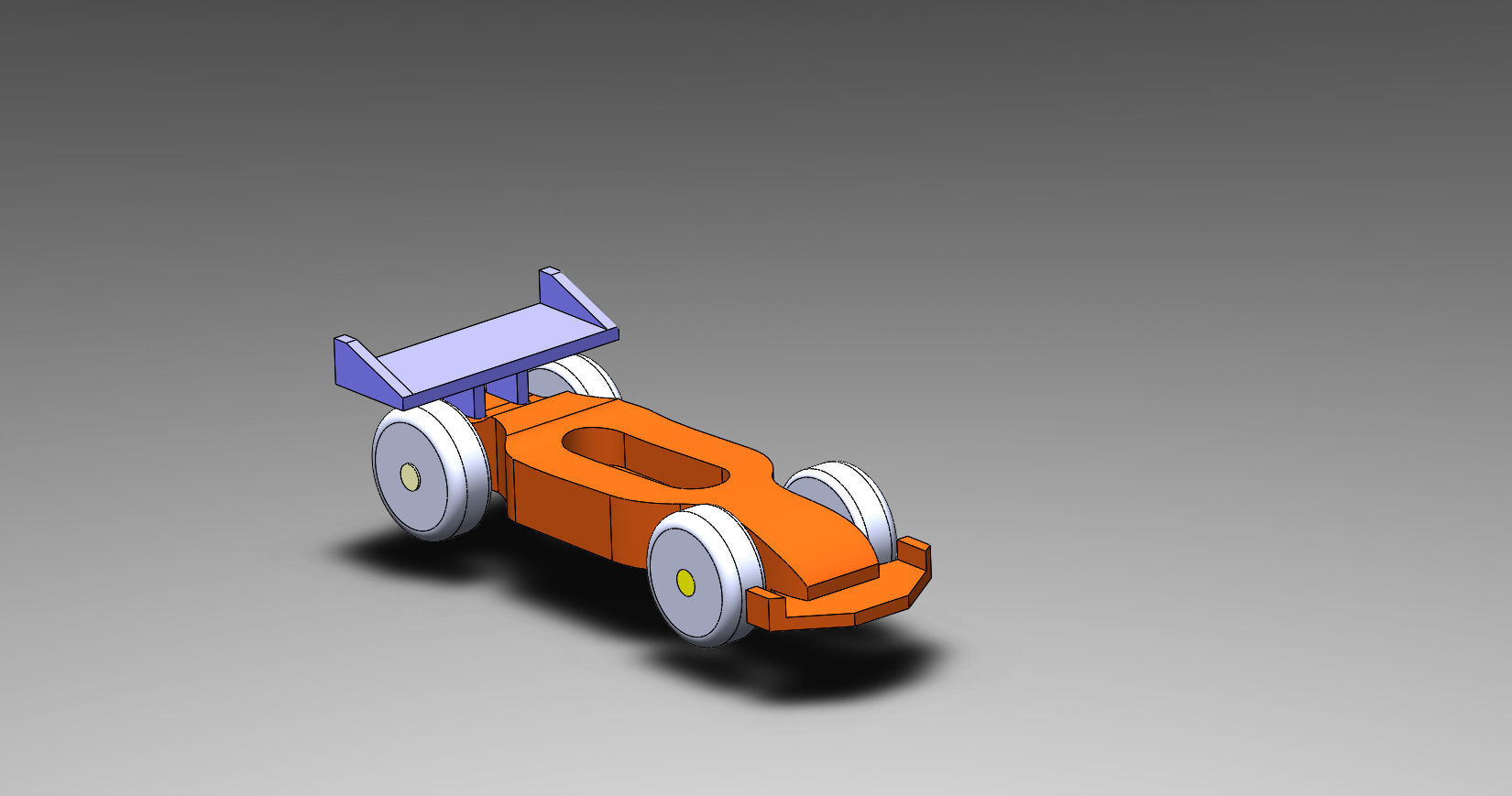 Toy formula 1 car 3D model | CGTrader