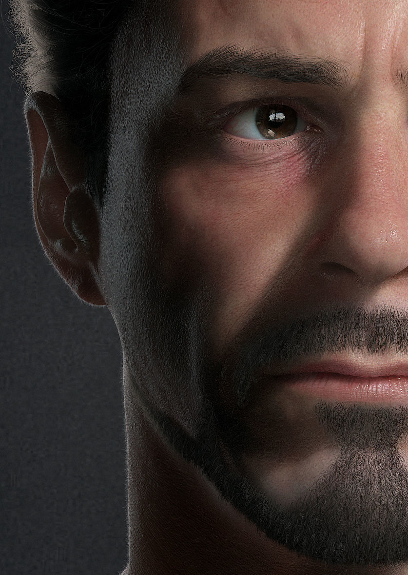 3D model Robert Downey Jr VR / AR / low-poly | CGTrader