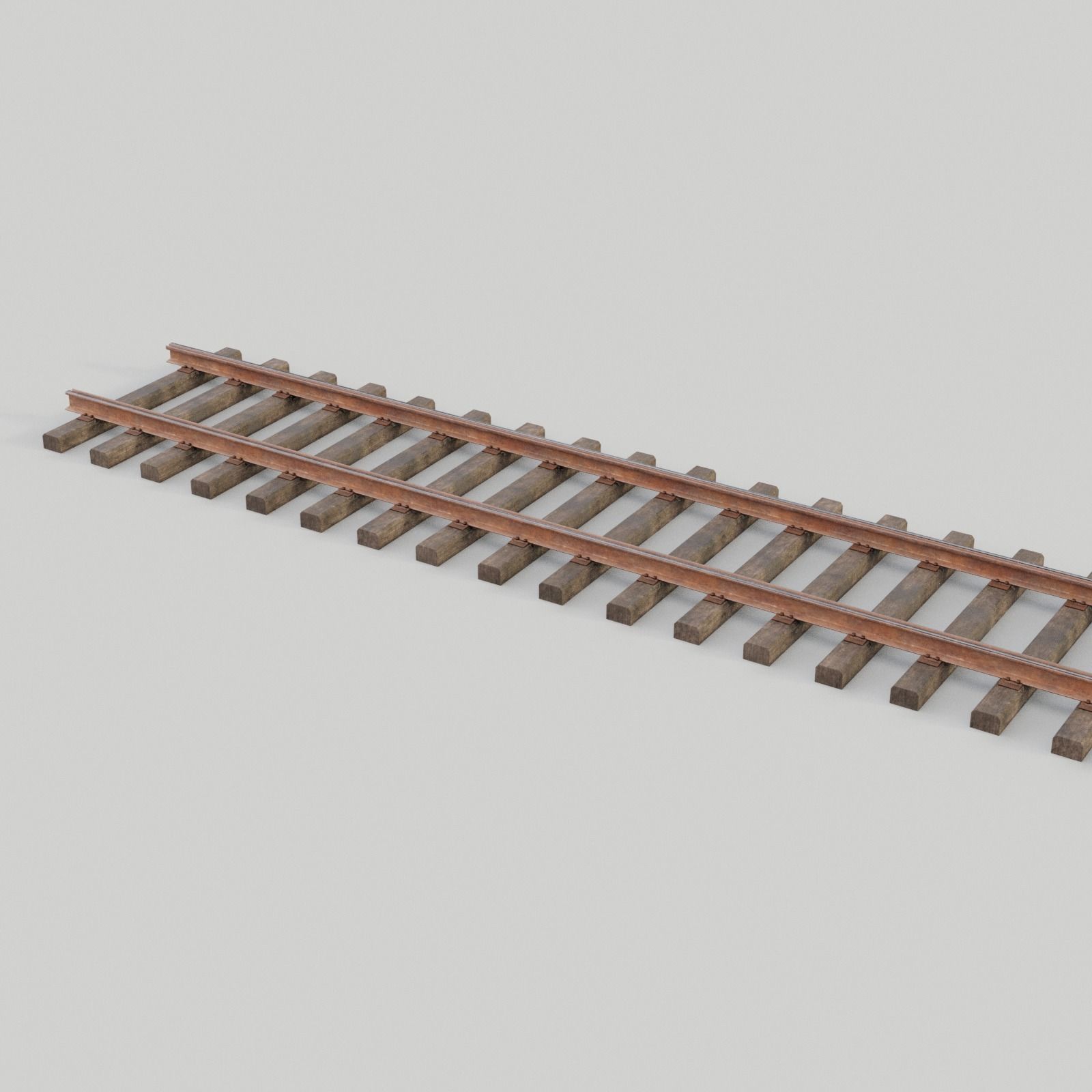 3D model Tramway track VR / AR / low-poly | CGTrader
