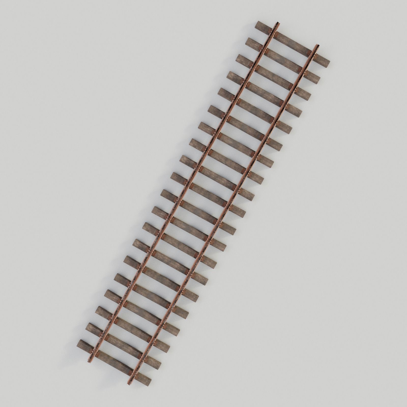 3D model Tramway track VR / AR / low-poly | CGTrader