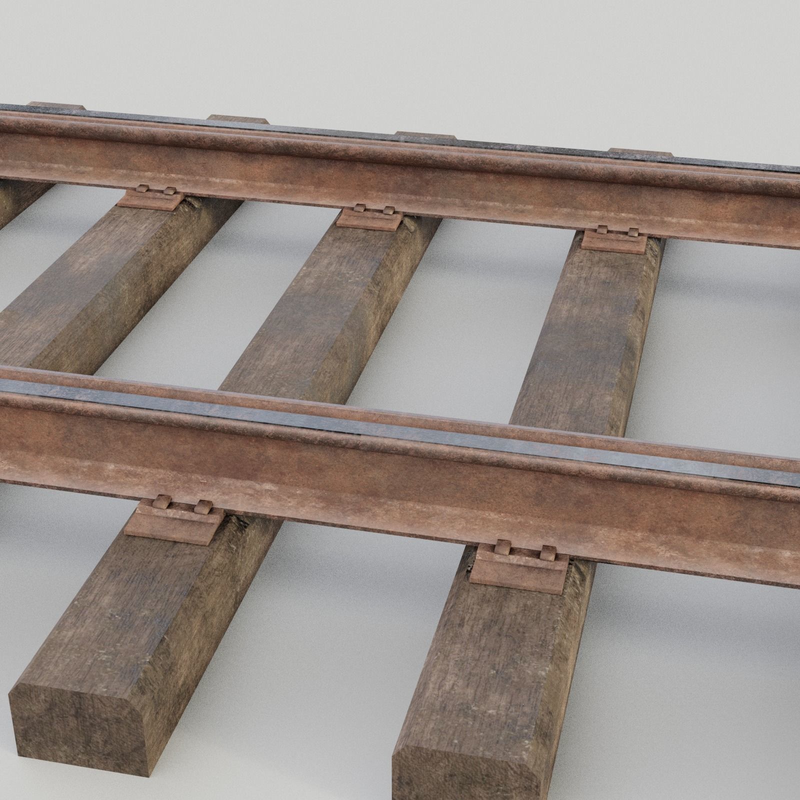 3D model Tramway track VR / AR / low-poly | CGTrader