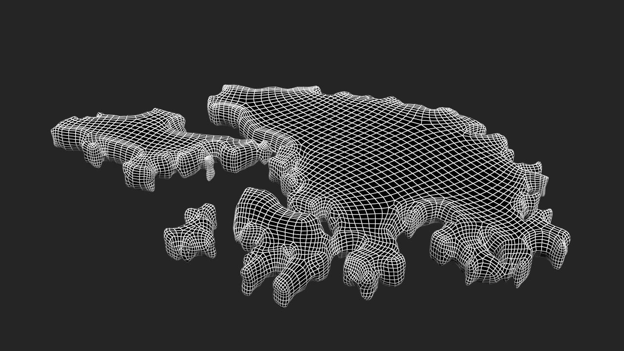 3D model Hong Kong Map VR / AR / low-poly | CGTrader