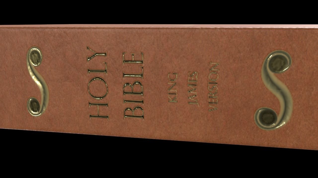Holy bible English version free VR / AR / low-poly 3D model | CGTrader