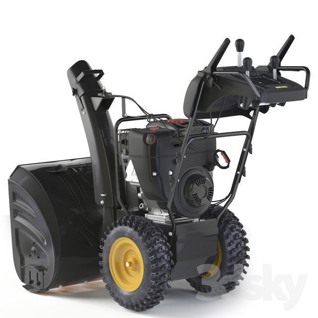 Snow Plow 3D model | CGTrader