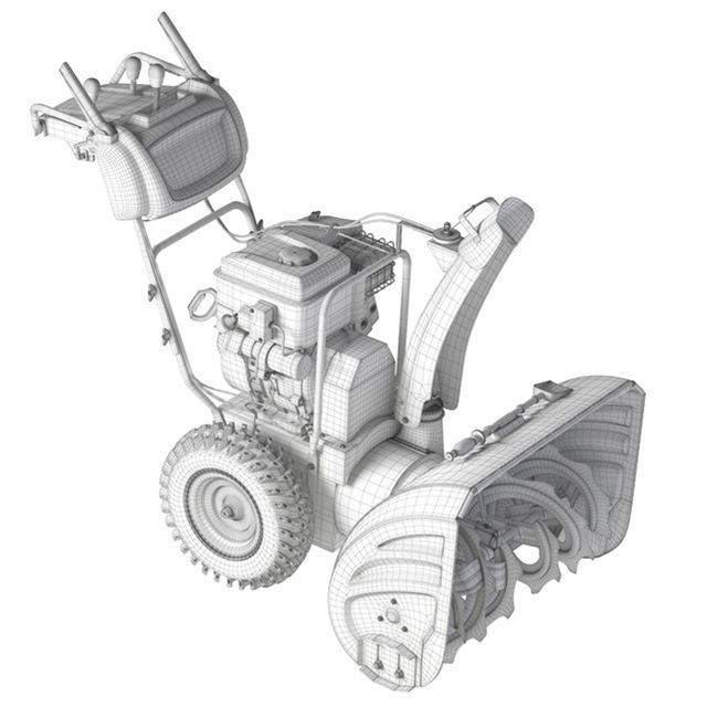 Snow Plow 3D model | CGTrader