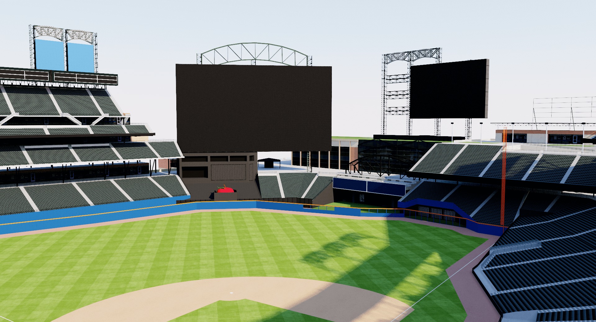 Citi Field - New York Mets Baseball Stadium 3D model | CGTrader