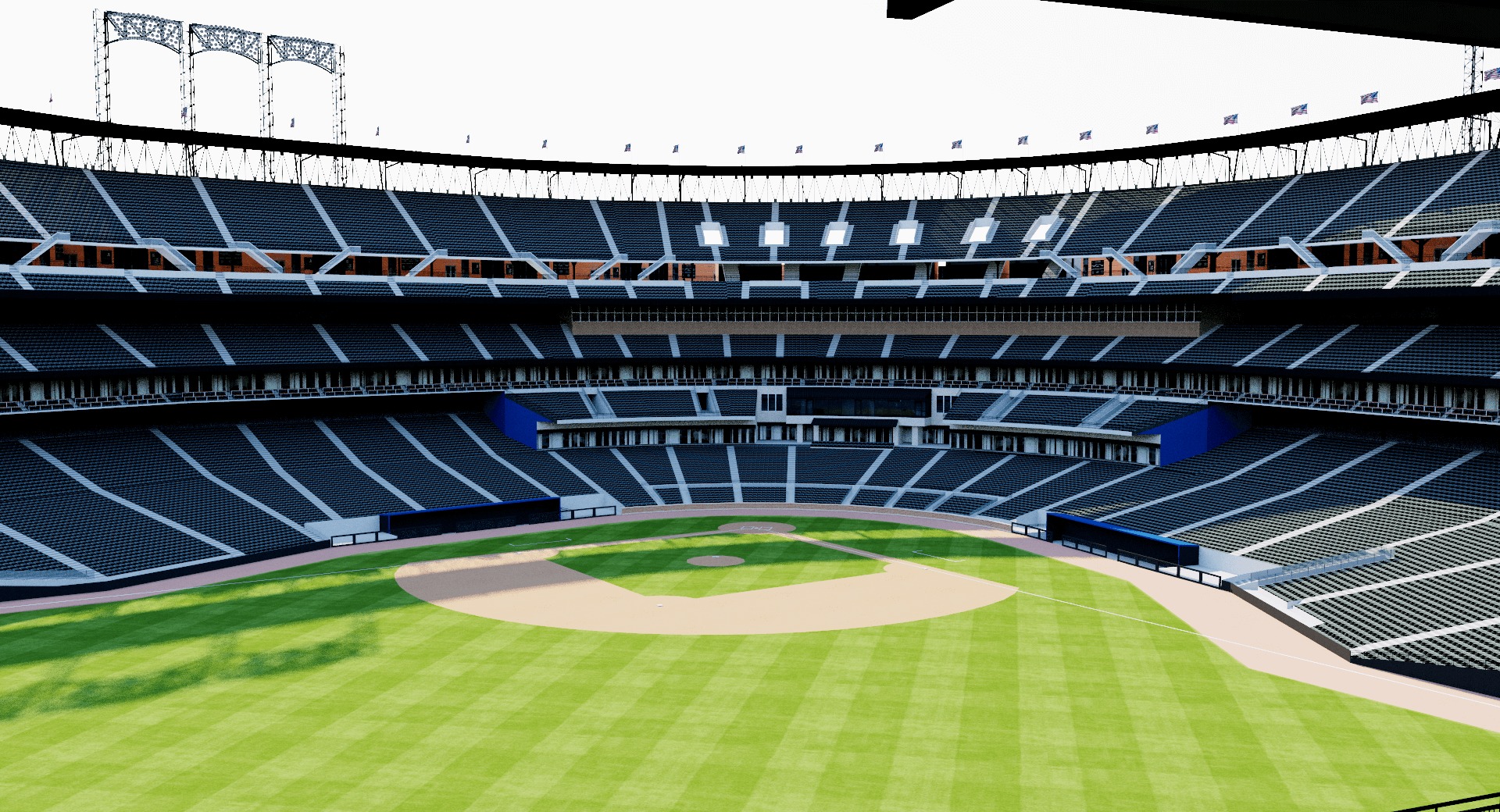 Citi Field - New York Mets Baseball Stadium 3D model | CGTrader