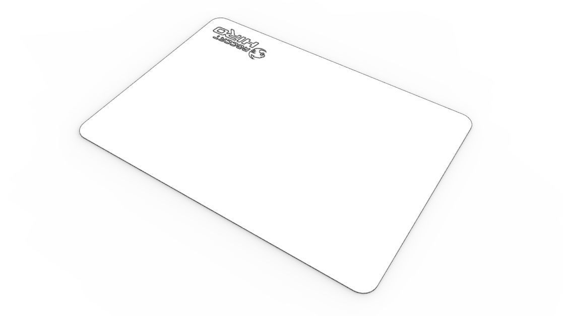 Roccat Hiro Gaming Mousepad 3D model | CGTrader
