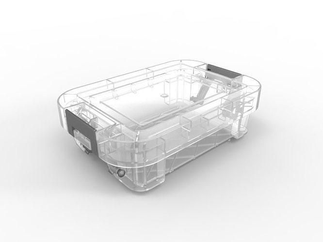 Plastic Storage Box 3D model | CGTrader
