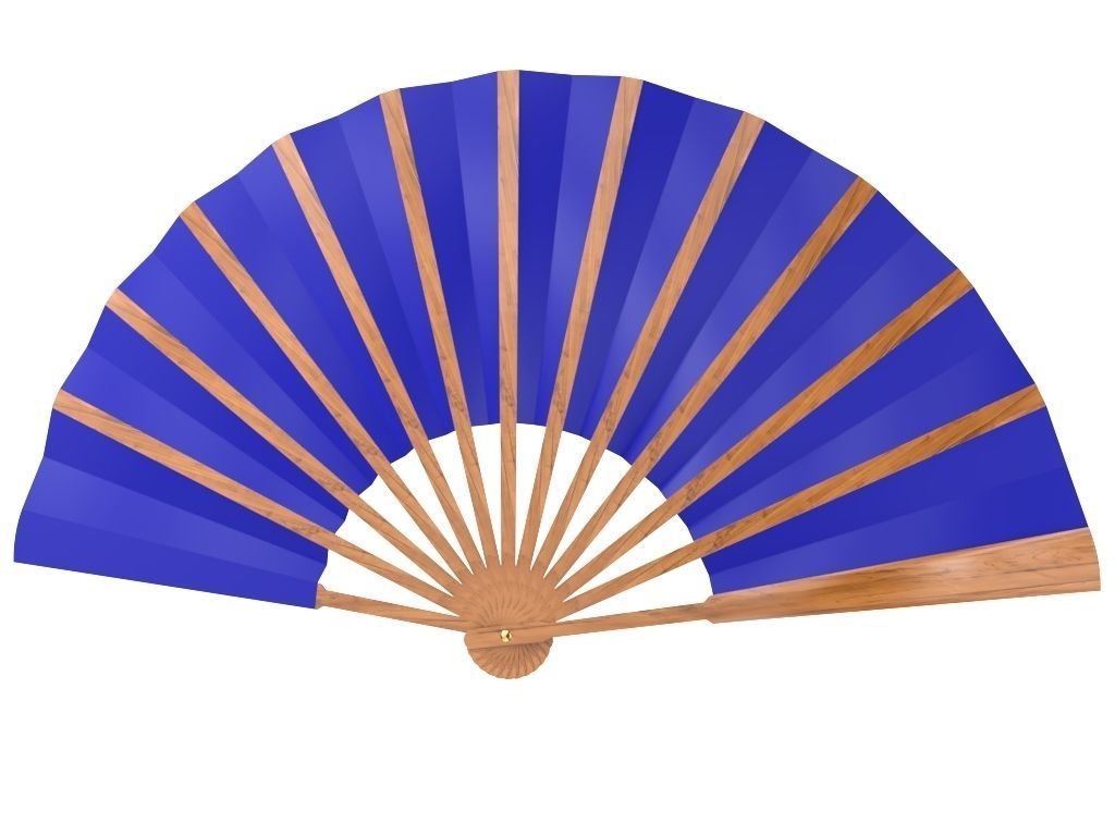Hand Fan 3D model | CGTrader
