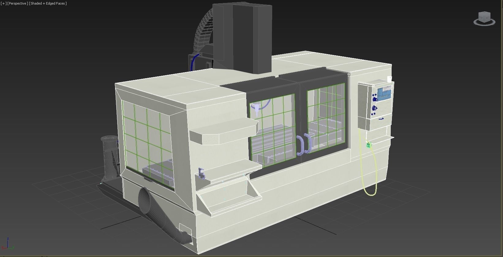 Milling Mashine 3D model | CGTrader