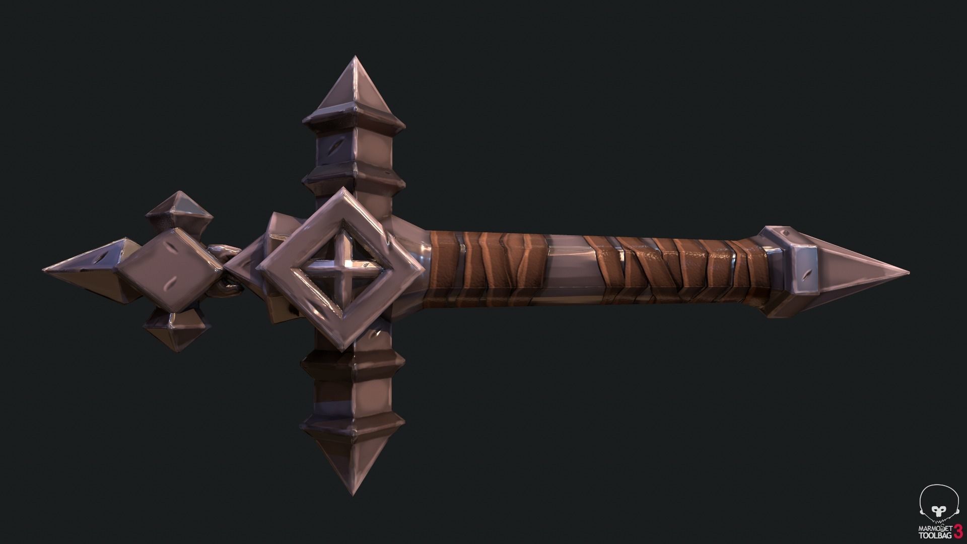 3D model Castlevania Whip Lord Of Shadow VR / AR / low-poly | CGTrader
