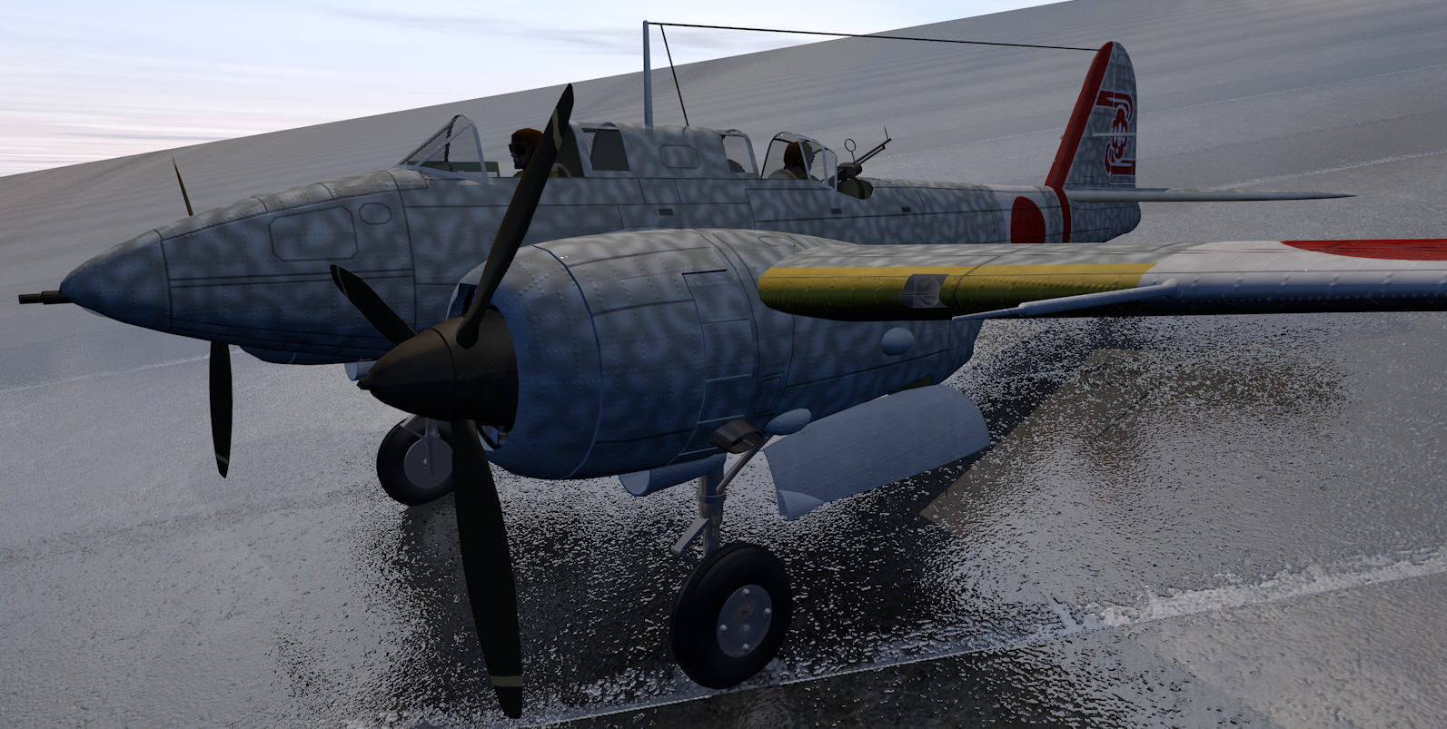 Kawasaki Ki-45 Toryu - aka Nick 3D model | CGTrader