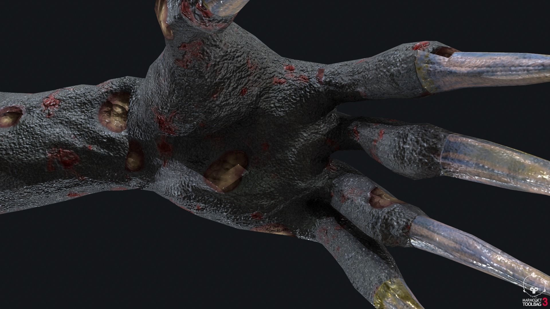 3D model Demon Hand VR / AR / low-poly | CGTrader