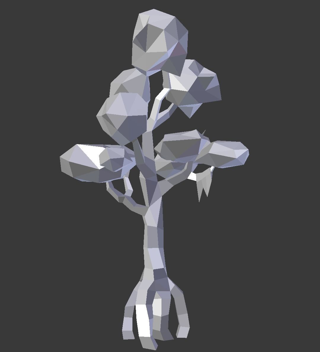 3D model Swamp Assets - Trees Pack Low-Poly Marsh VR / AR / low-poly ...