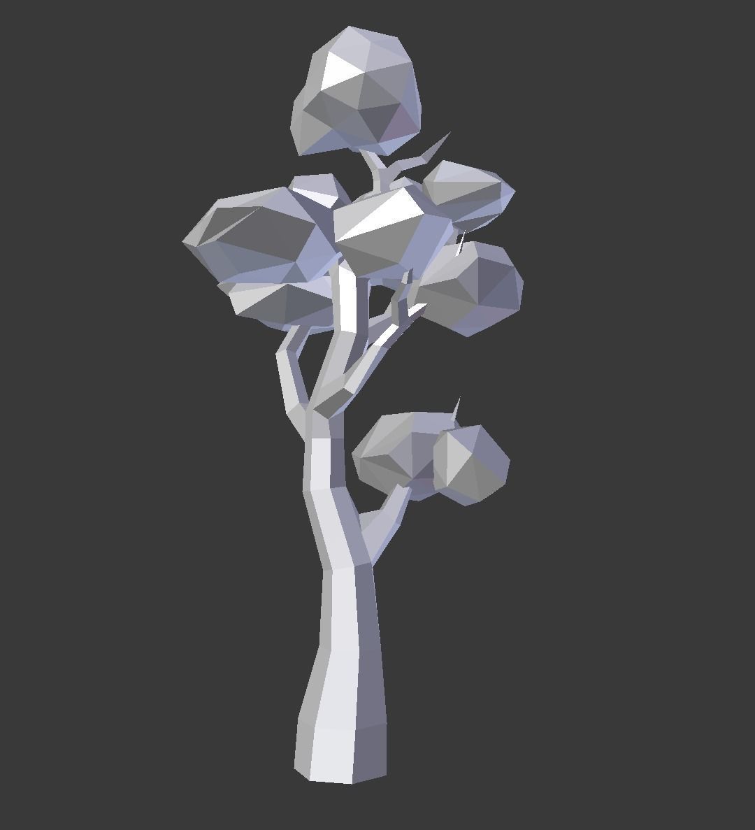 3D model Swamp Assets - Trees Pack Low-Poly Marsh VR / AR / low-poly ...