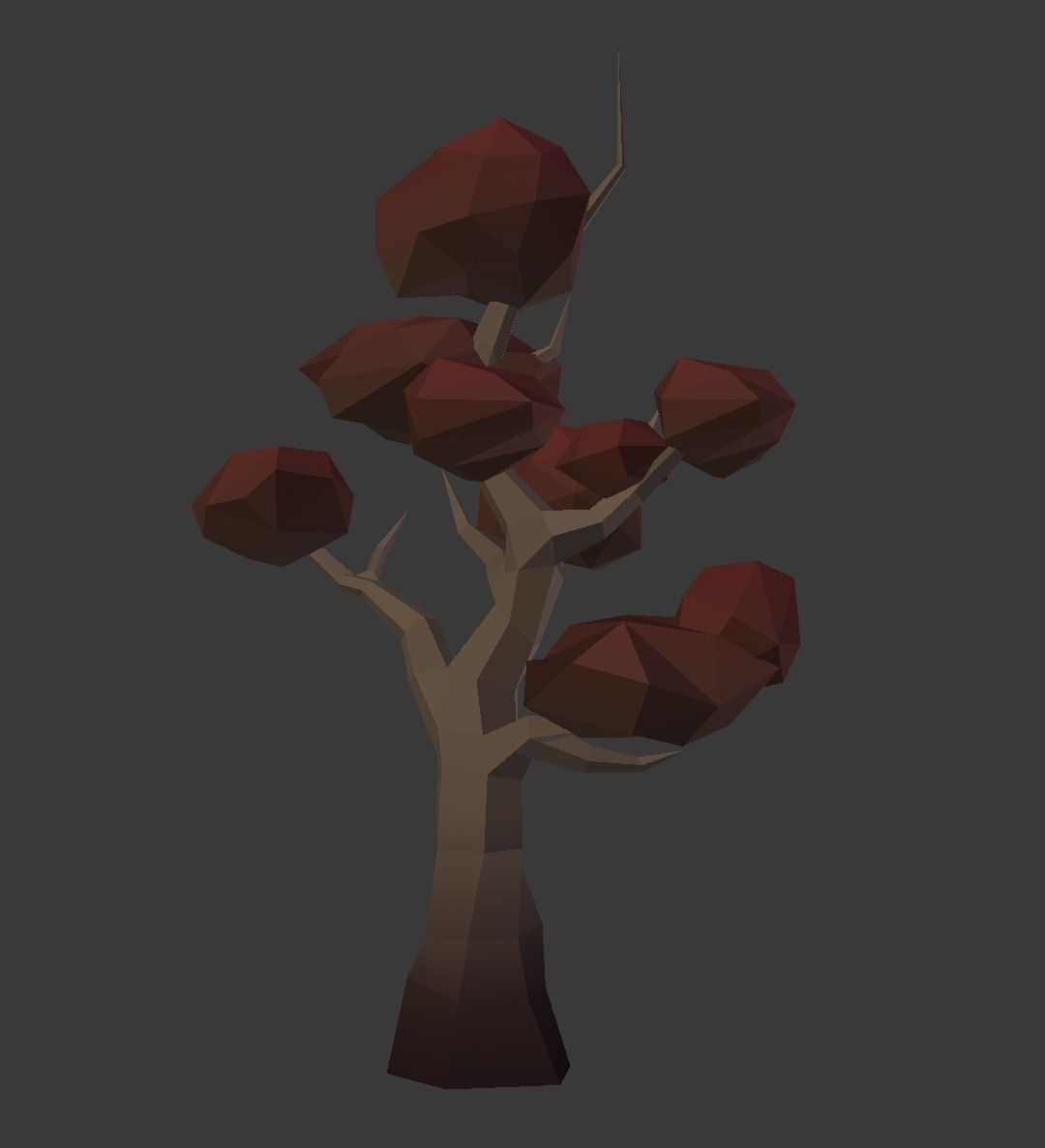 3D model Swamp Assets - Trees Pack Low-Poly Marsh VR / AR / low-poly ...