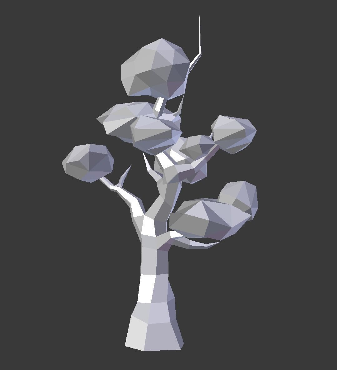 3D model Swamp Assets - Trees Pack Low-Poly Marsh VR / AR / low-poly ...