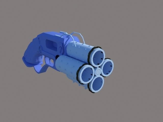 Wip weapon expensive edition 2 3D model | CGTrader