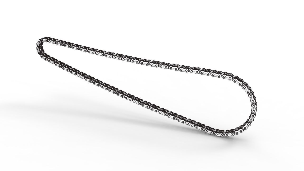 DID Motorcycle Chain 3D model | CGTrader