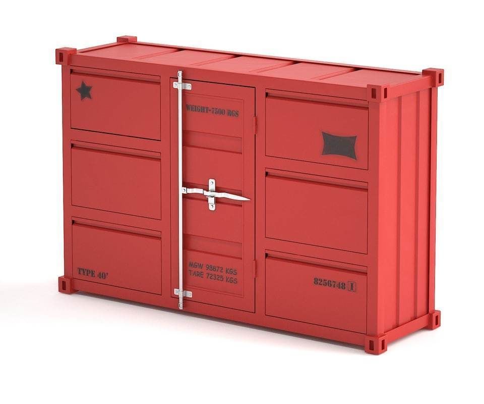 Sea Container Chest 3D model | CGTrader