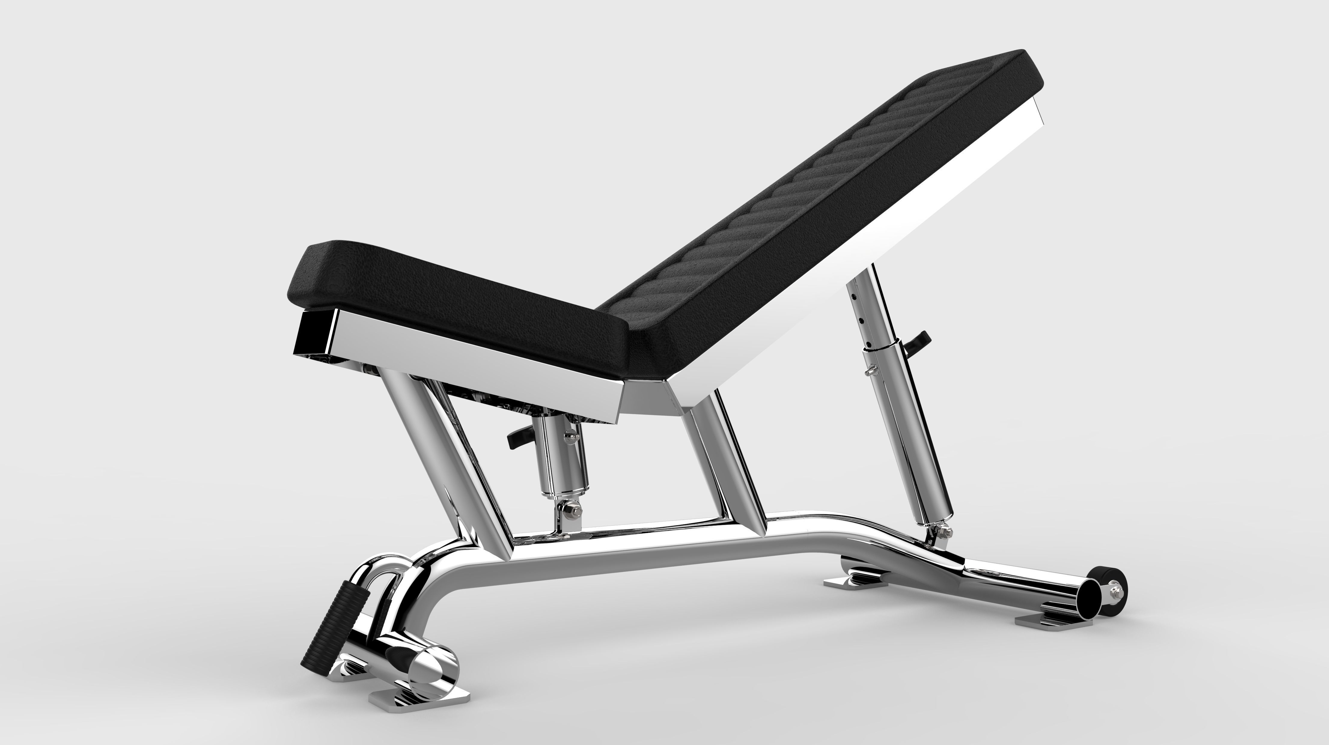 Fitness Bench O free 3D model | CGTrader