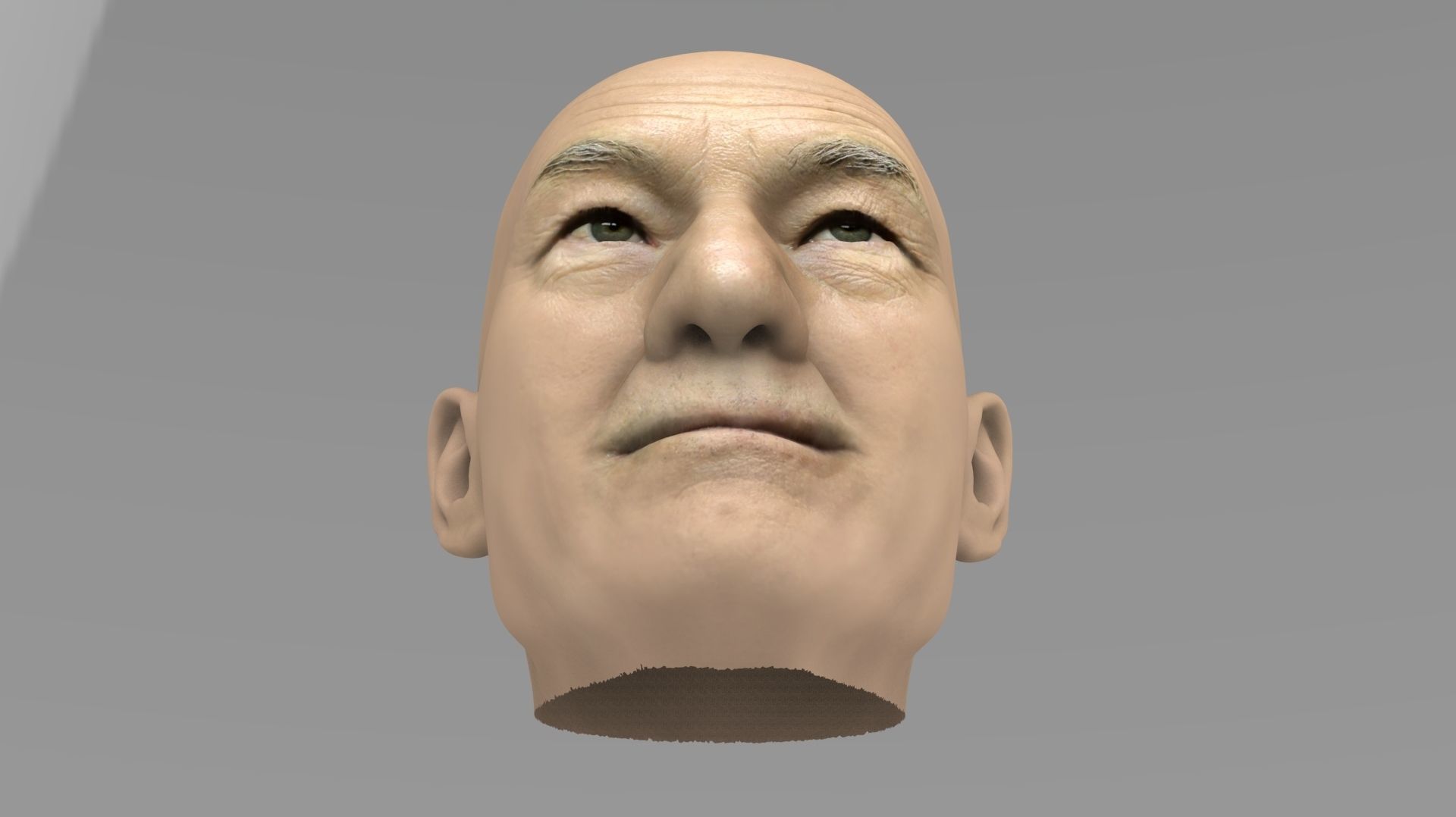 Patrick Stewart 3D model | CGTrader