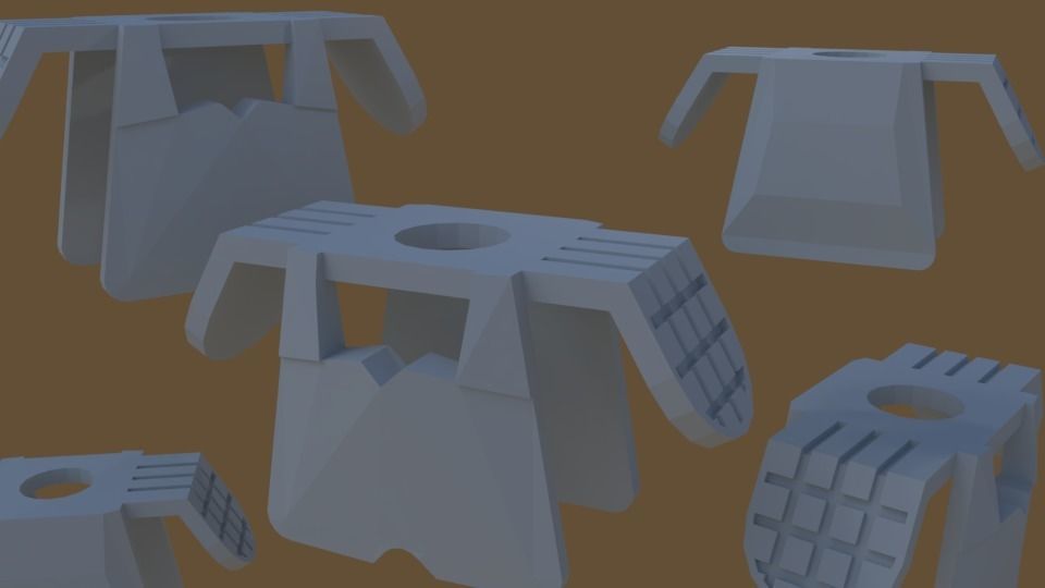 lego samurai armor free 3D model | CGTrader